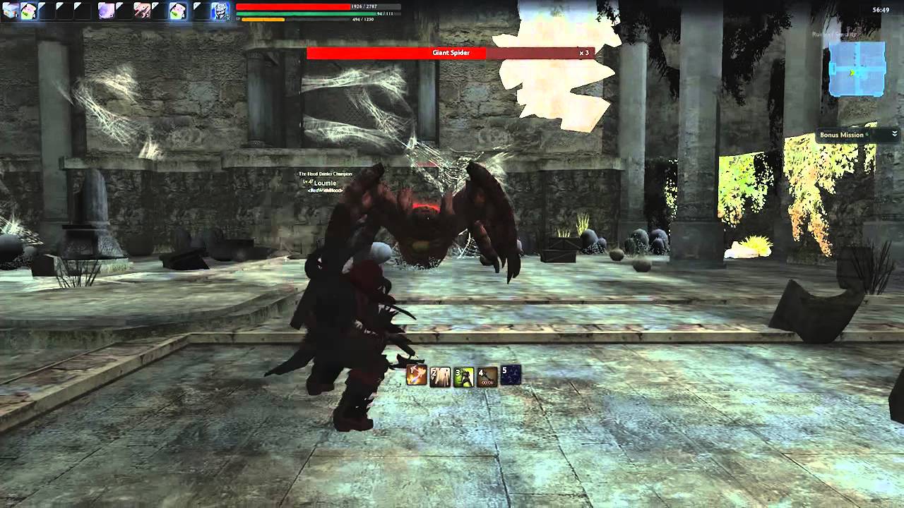 Vindictus | Hidden - Giant Spider {Kai - Bow} - YouTube