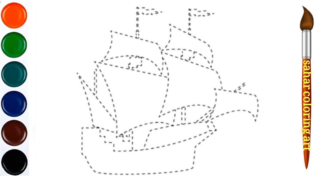 How to Draw a Big Baot - YouTube