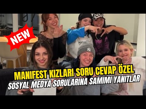 Manifest Kızları sosyal medyadan kendilerine gelen soruları yanıtladılar. 🤩🤩 || 1 Nisan Güncel Video