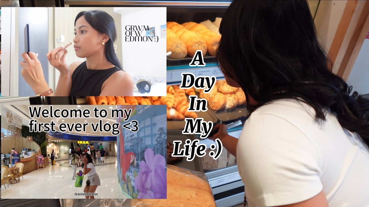 Vlog 1: Welcome to my first ever vlog! A day in my life (OFW) PH ...