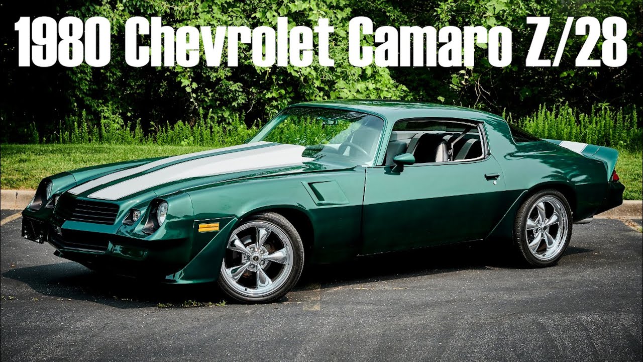 1980 Chevrolet Camaro Z/28, Four-speed, Full Custom Interior from ...