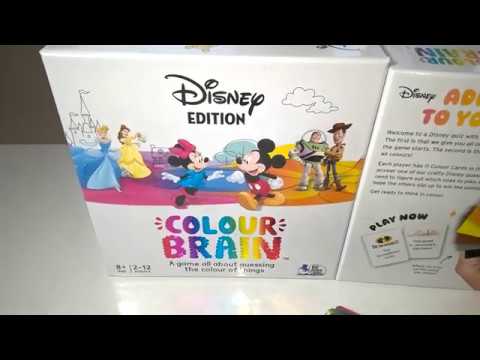 Colour Brain Disney Edition - unboxing - YouTube