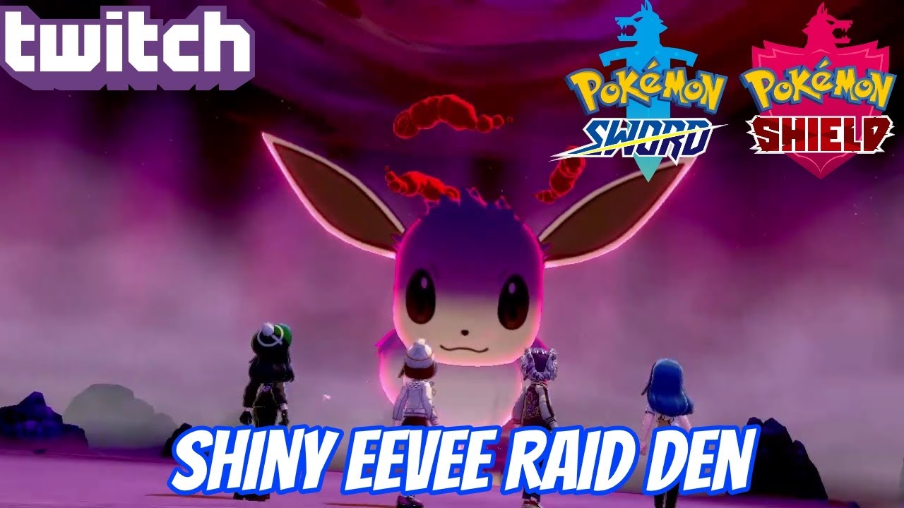 Another Shiny Eevee Raid Den! Let's Go! - YouTube