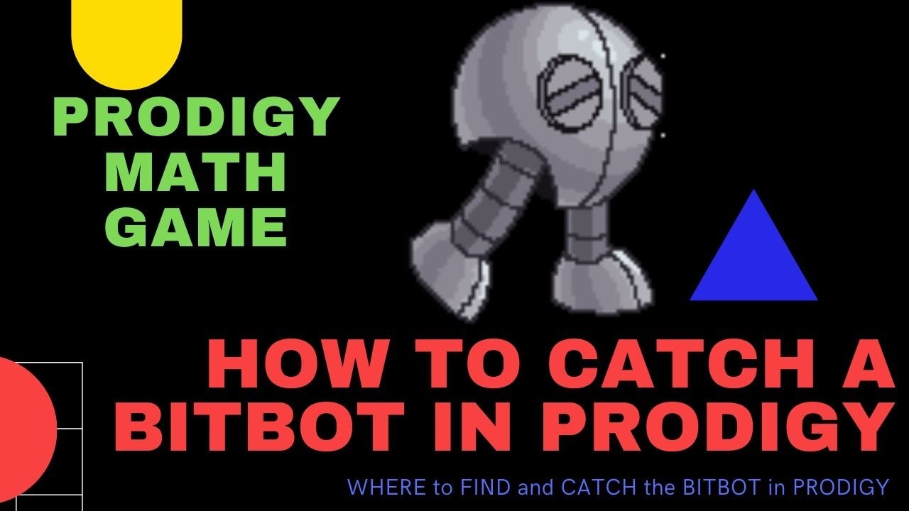 Prodigy Math Game - WHERE to FIND and how to CATCH the BITBOT (Plant ...