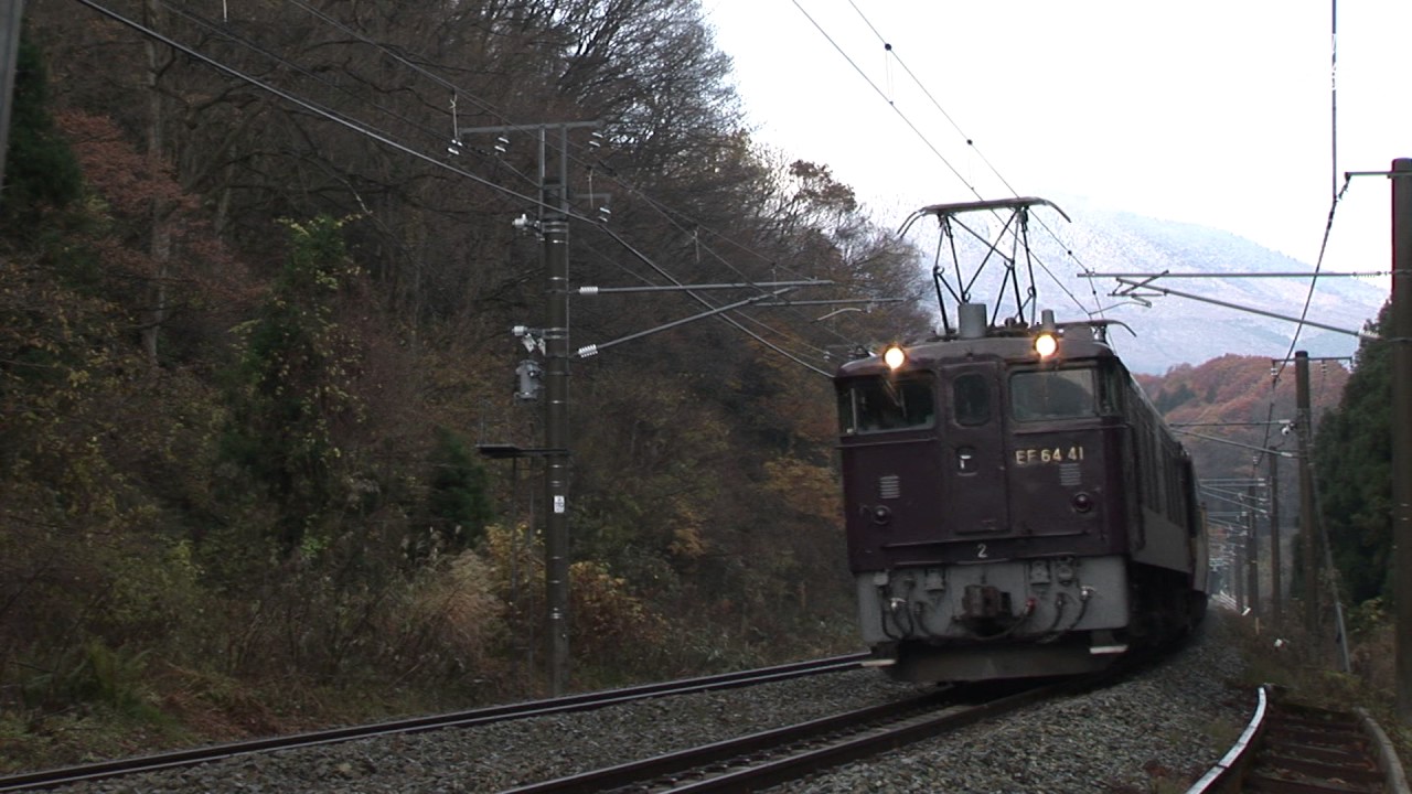 茶ガマ EF64形電機 EF64-41号機 浪漫＆115系長野色 信越本線(山線)を行く 2006年頃 HDV 892 - YouTube