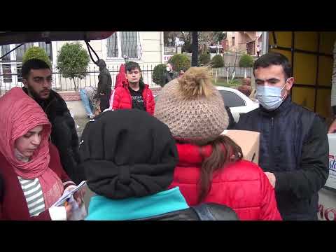 İş adamı Anar Alizadeden  İstanbulda yaşayan 2000 mine  yaxın  Azerbaycanlı aileye yeni il sovqatı!