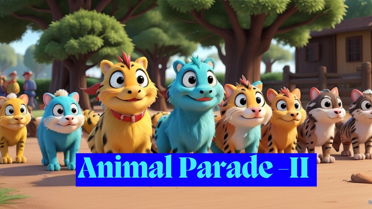 "The Animal Parade : Part 2 ||Kidzbliss Tune - YouTube