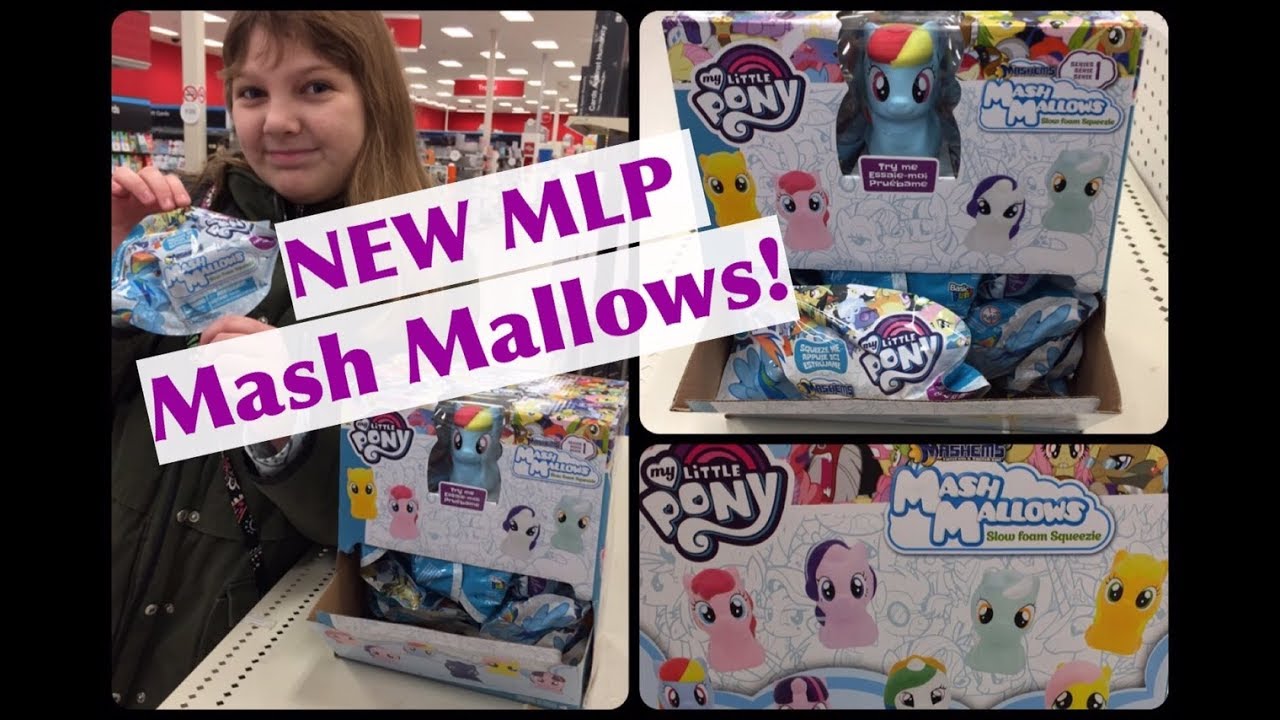 Finding & Opening NEW My Little Pony MLP Mash’Ems MashMallows Squish ...