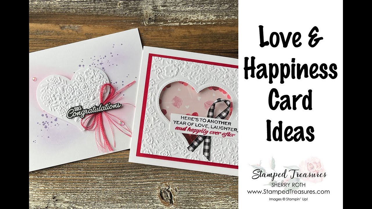 Happiness Shared Stampin Up Right Behind You, Thanks For Sharing The