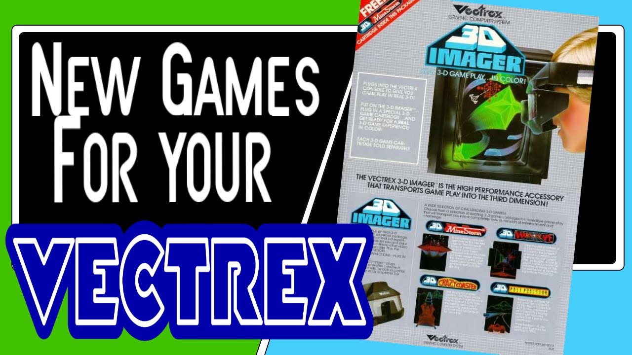 New Games for your Vectrex Part 3 - YouTube