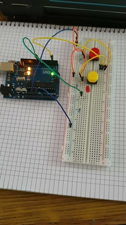 Arduino 2 Push Buttons To Switch On Led Youtube