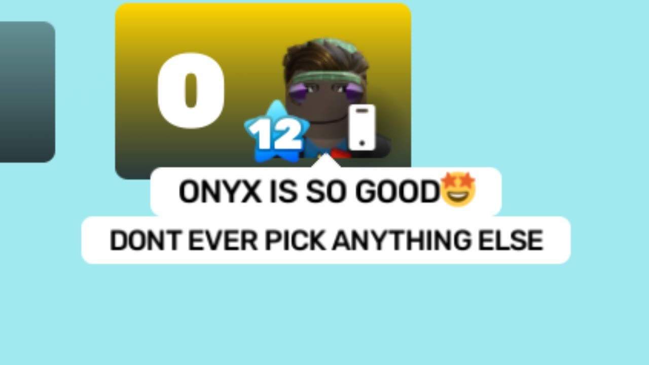 When your opponent picks onyx in Rivals... - YouTube