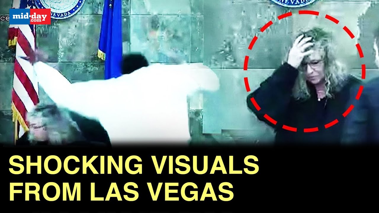 Caught On Cam: US Courtroom video shows man jumping over the judge ...