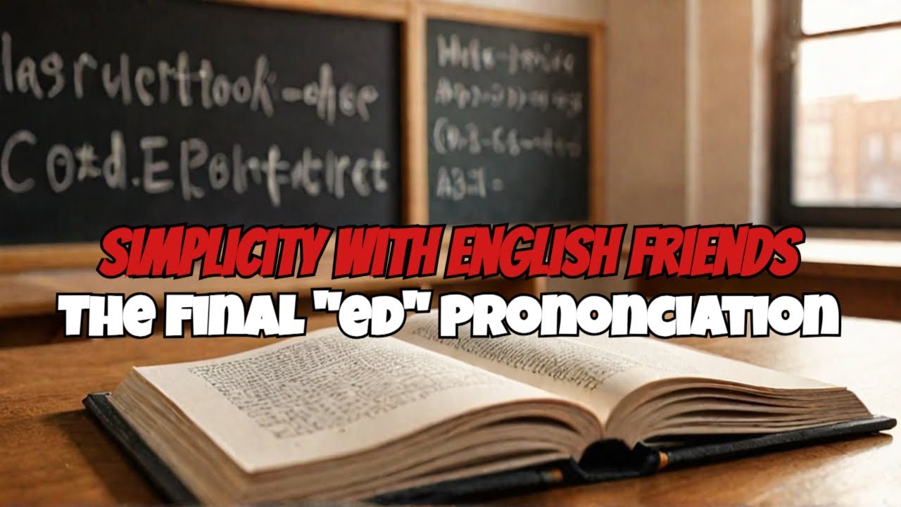 The Final "ED" Pronunciation Explained - YouTube