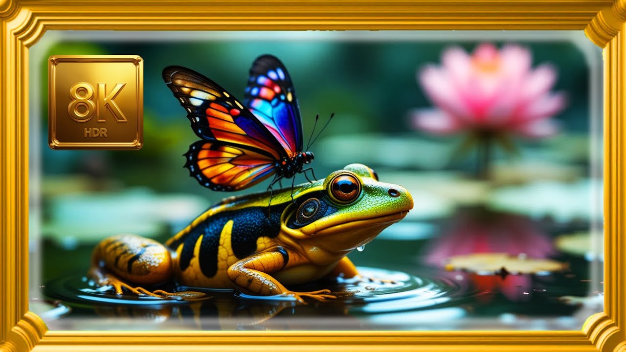 8K Colourful Bugs, flies, insects | Calming, Relaxing Sleep | 8K, 4K ...