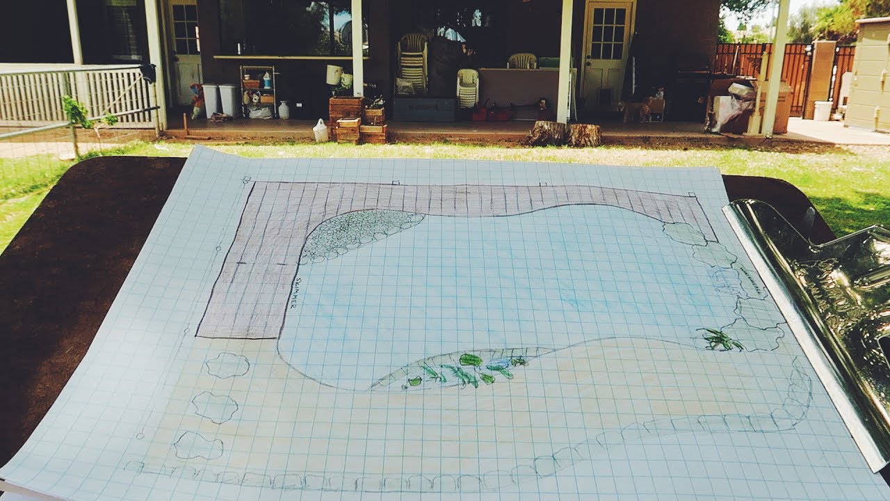 Our NATURAL POND plans! - YouTube