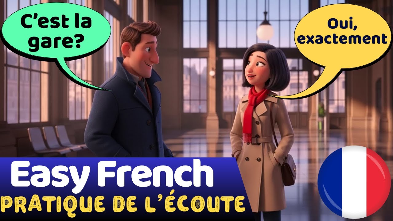 Apprendre le français à travers des dialogues (A1–A2) 5 conversations à ...
