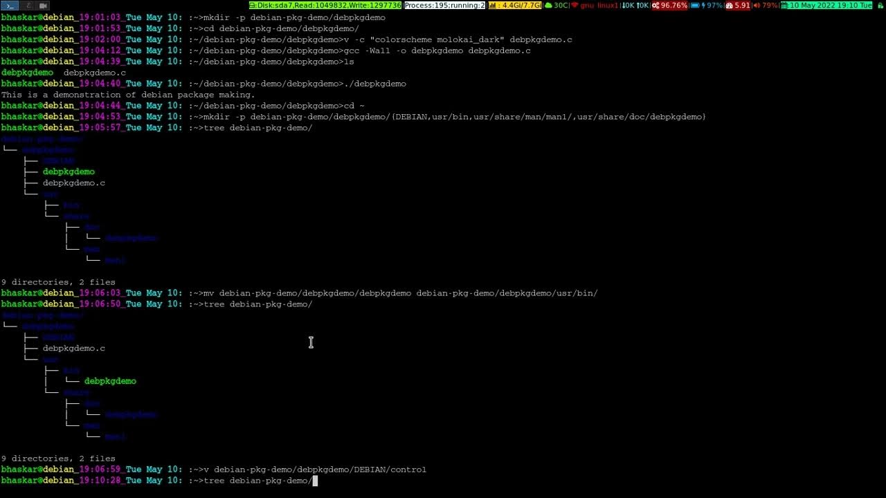 How To Create Debian Package 2022_05_10_19:01:12 - YouTube