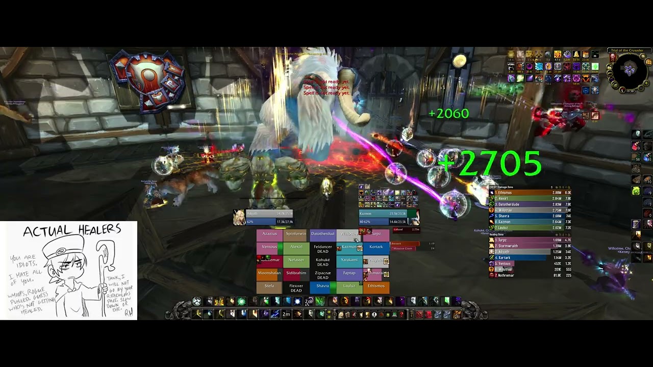 TOGC 25 HC Full Clear - Disc Priest POV - YouTube