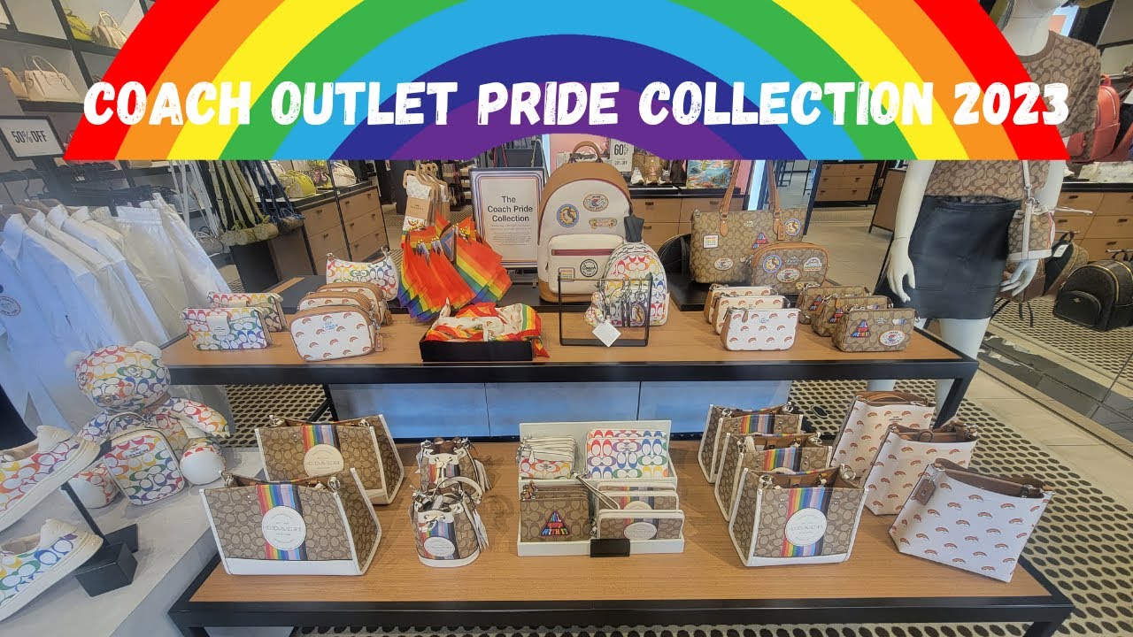 🏳️‍🌈NEW COACH OUTLET 2023 PRIDE COLLECTION | COME BROWSE WITH ME - YouTube