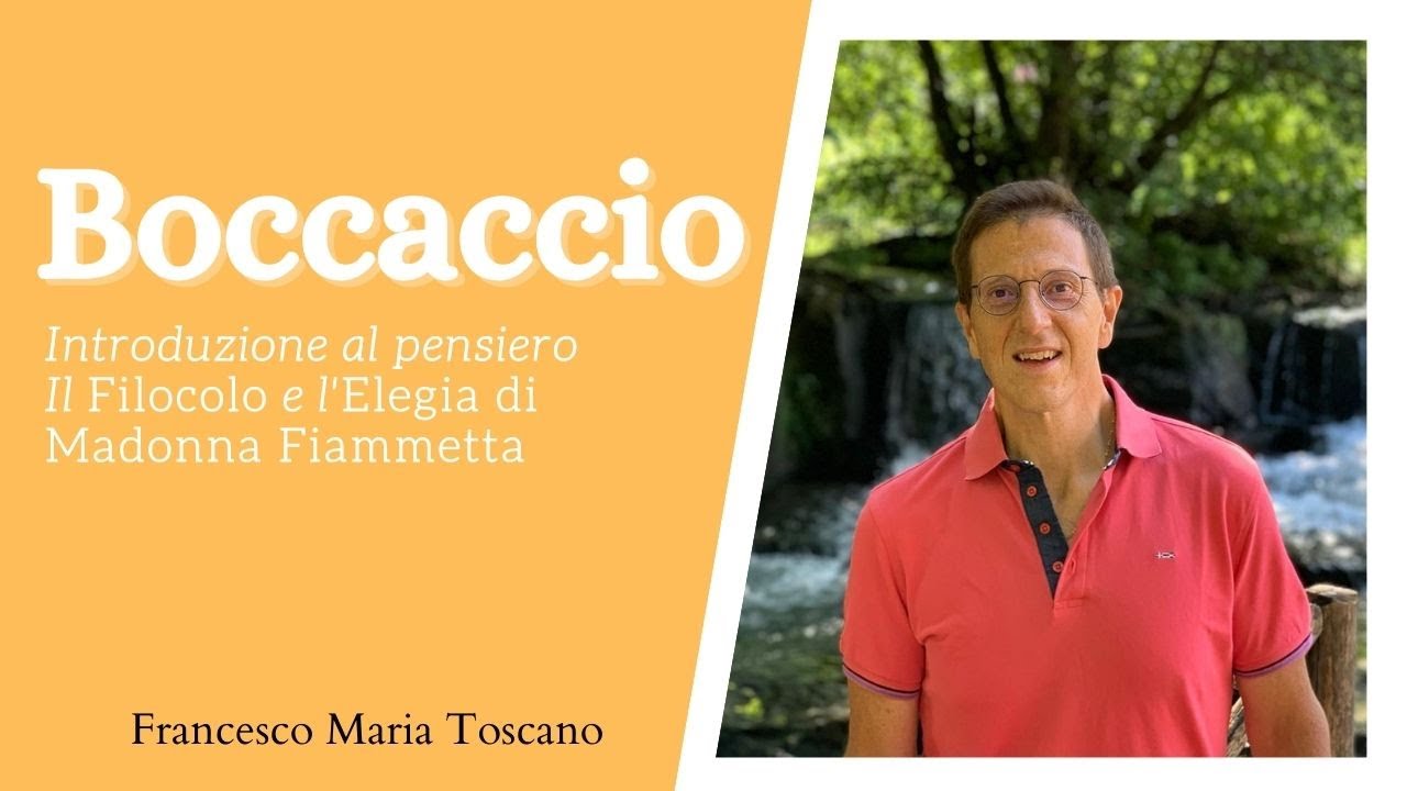 Boccaccio: introduzione al pensiero (il "Filocolo" e l'"Elegia") - YouTube