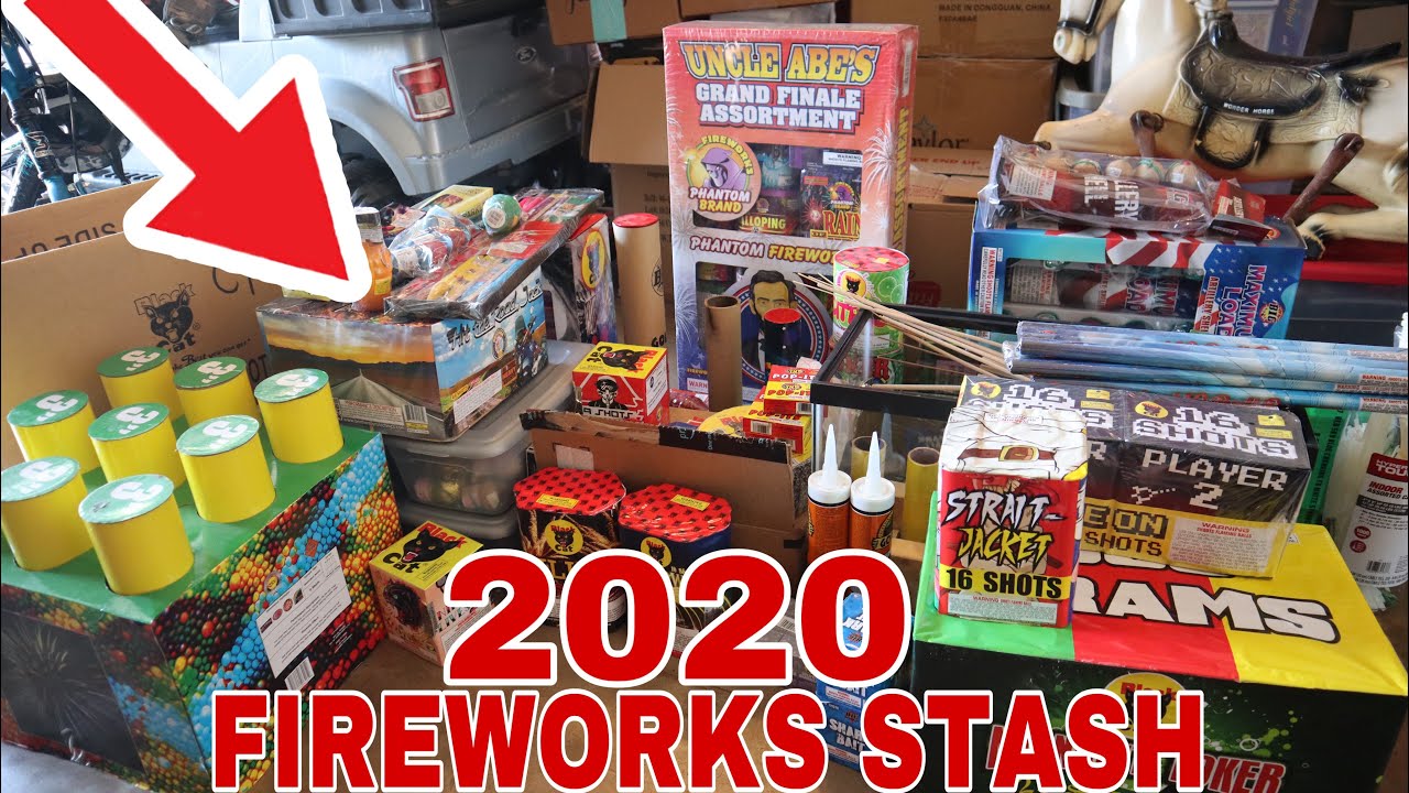 2020 4th of July fireworks stash! - YouTube