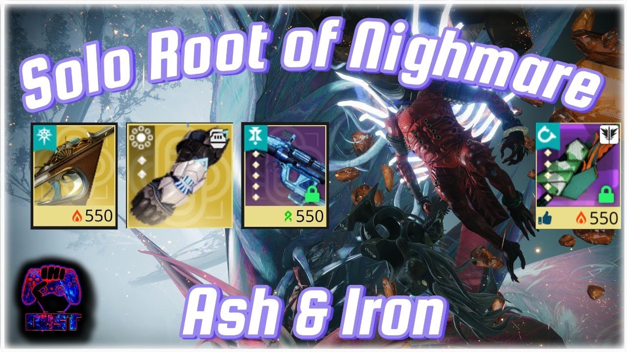 Solo Root of Nightmare ASh & Iron!! Warlock Destiny 2!!! - YouTube