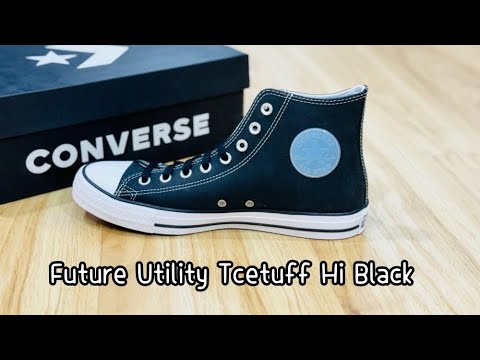 Converse Future Utility Tcetuff Hi Black 3,400-. - YouTube