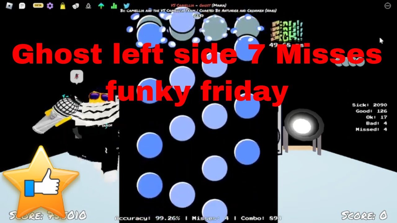 WE DID IT Ghost left side 7 misses | funky friday - YouTube
