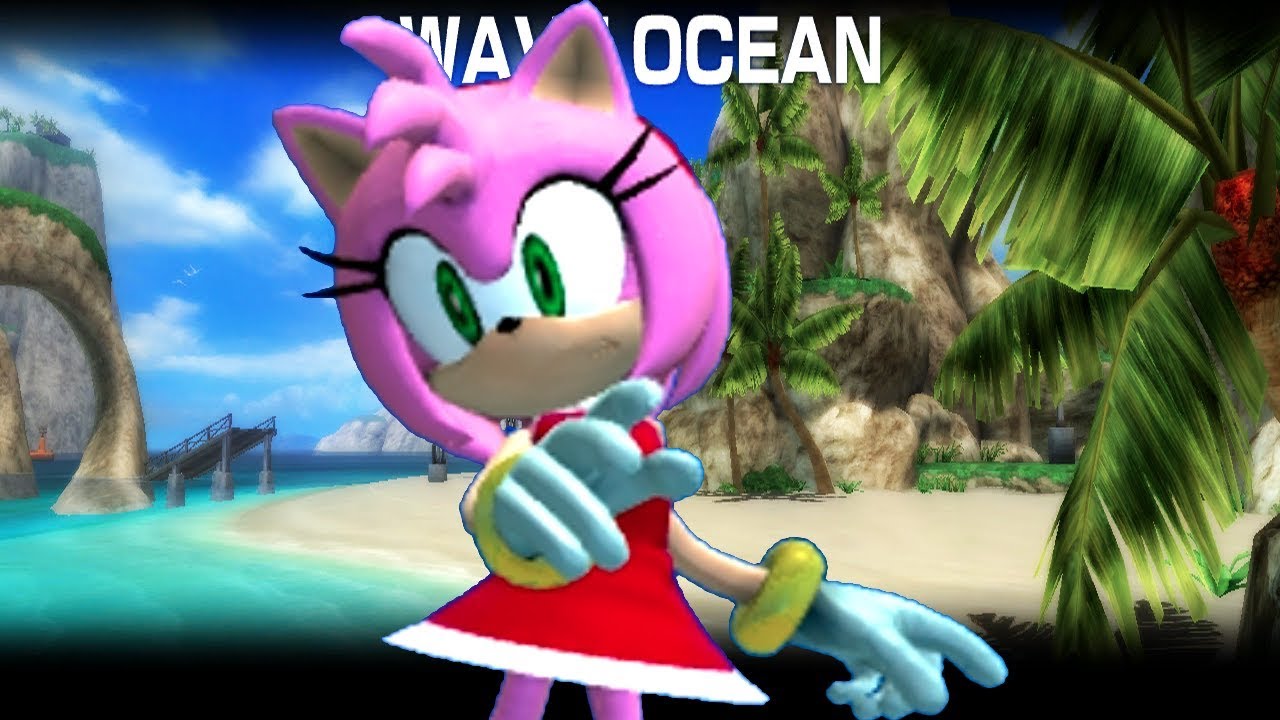 SONIC THE HEDGEHOG (2006) ~ PART 136: Amy in Sonic's Wave Ocean - YouTube