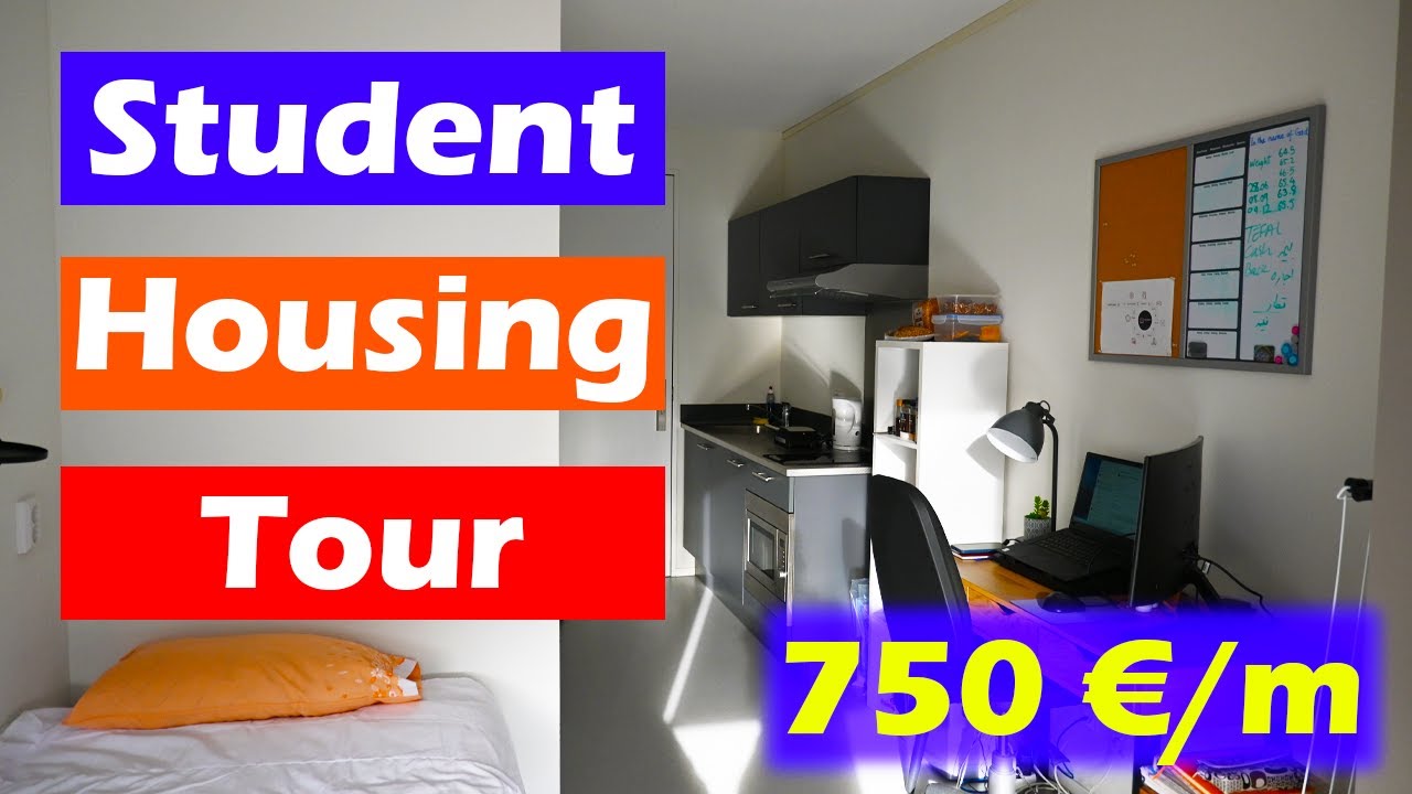 You Won't BELIEVE How Amazing My 750€ Student Housing Is! - YouTube