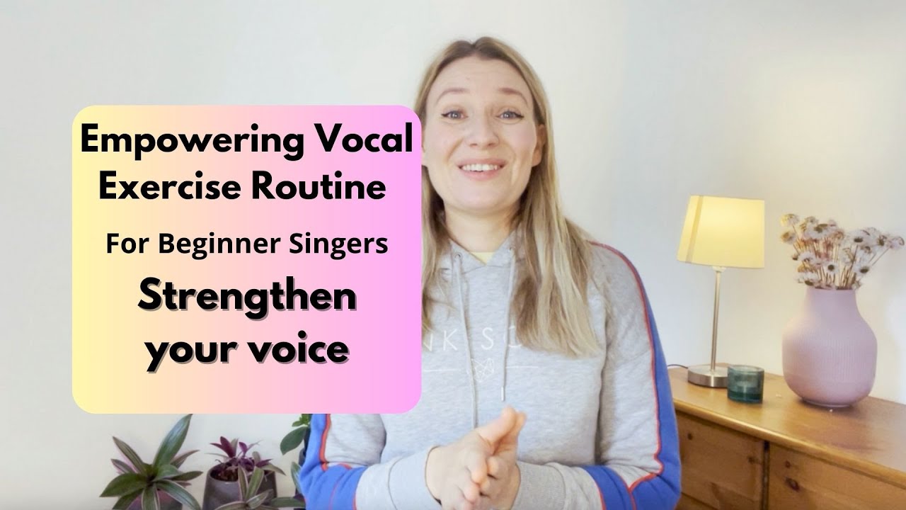 How to strengthen your voice: Empowering vocal practice routine for sensitive beginner singers ...