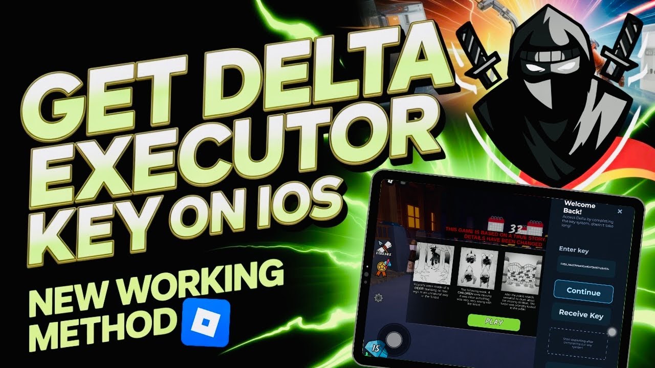 Delta Executor KEY | NEW! How to Get Delta Executor KEY on iPhone ...