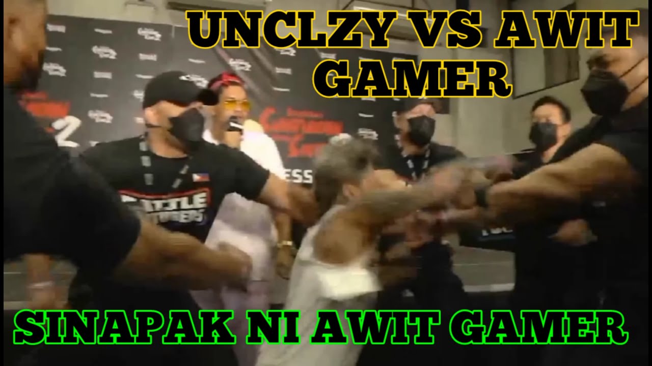 FACEOFF NI AWIT GAMER AND UNCLZY | BATTLE OF THE YOUTUBERS SUNTUKAN NG ...