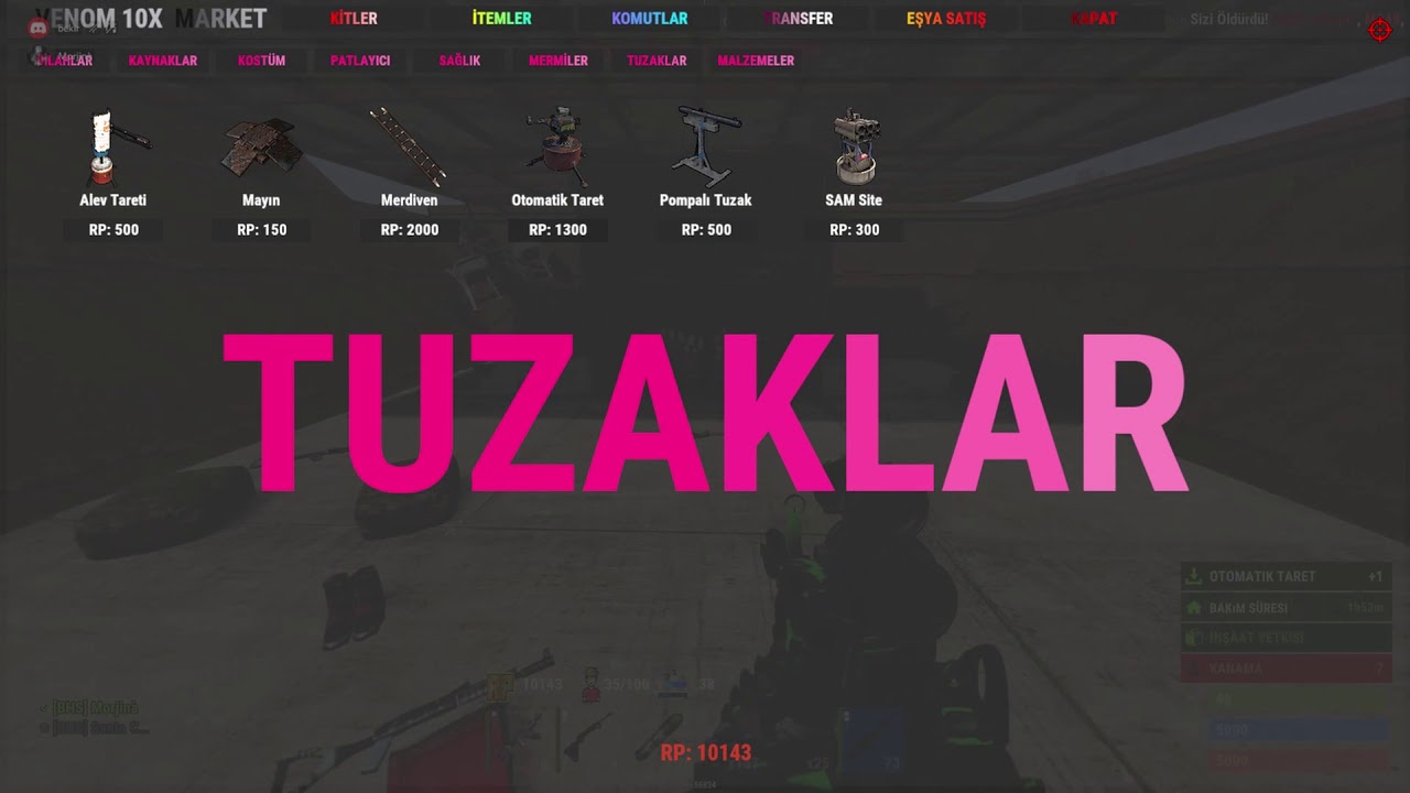 Rust Venom 10X 1vs5 Raid Defense - YouTube