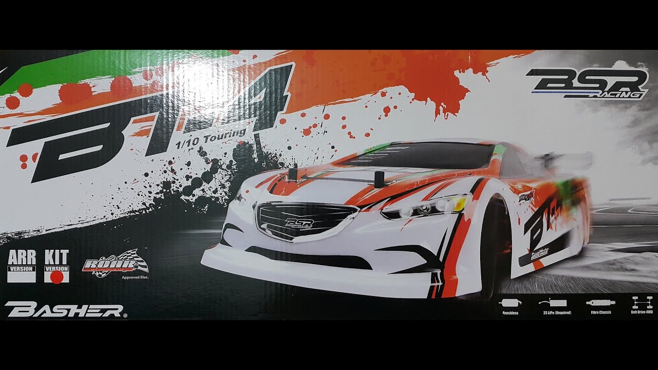 Unboxing and Build with Tips: HK BSR BT-4 1/10 Touring Car Kit, Part 3 ...