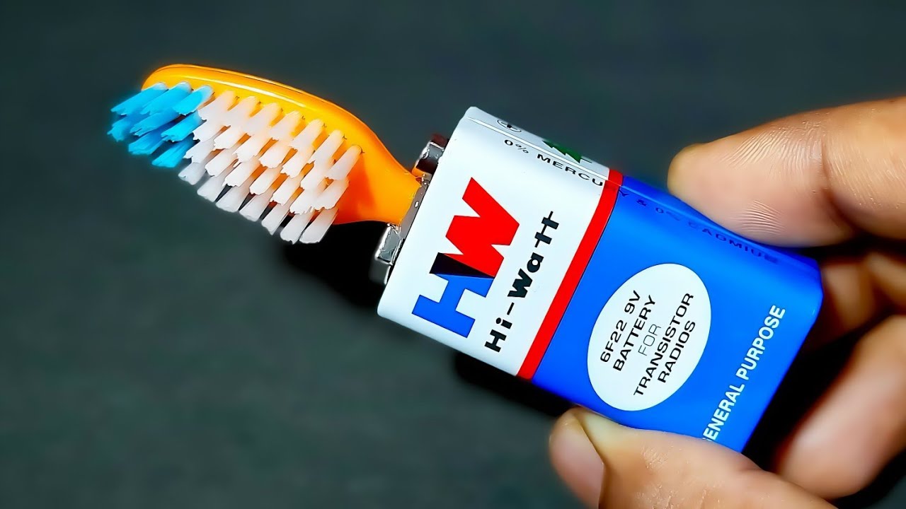 How To Make Dust Remover Brush – DIY Dust Remover Brush Making ...