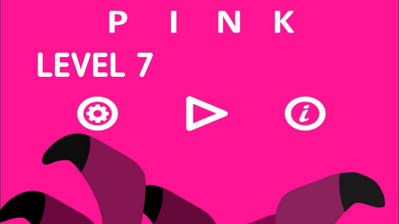 Pink GamePlay #8. Level 7. By Bart Bonte - YouTube