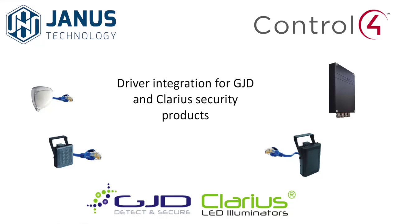 GJD driver for Control4 - YouTube