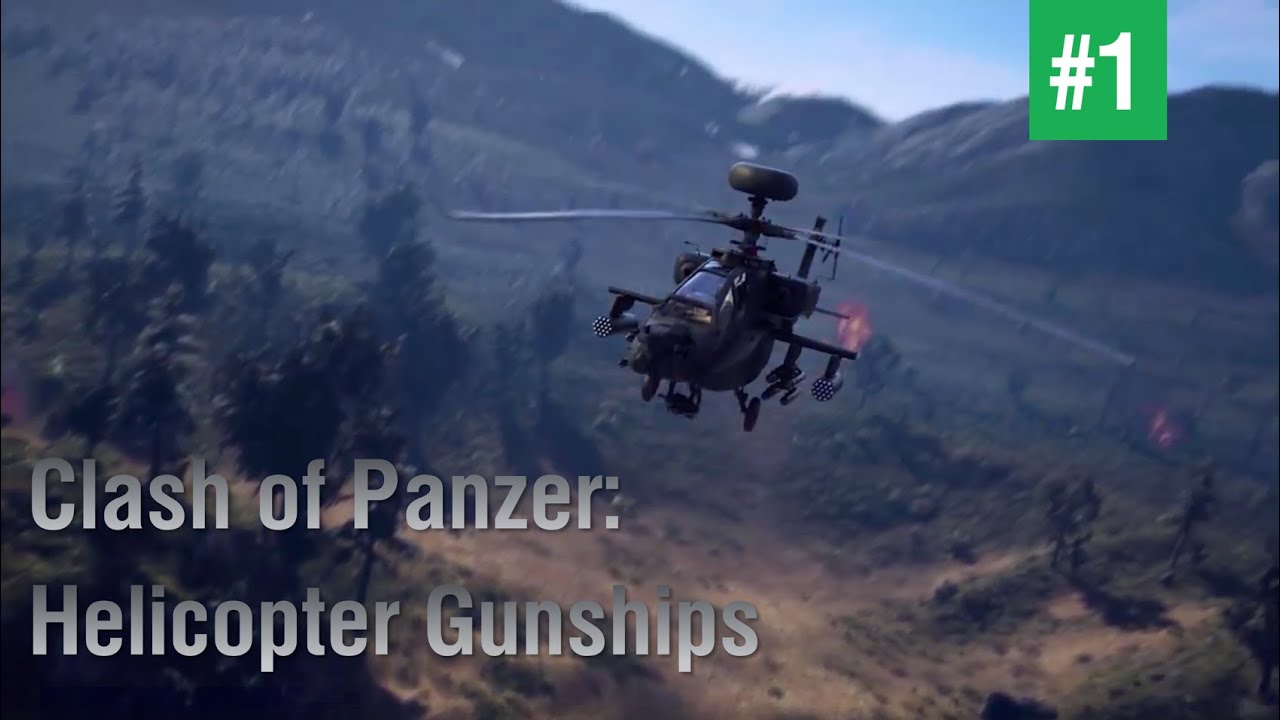 [Clash of Panzer] Helicopter Gunships - YouTube