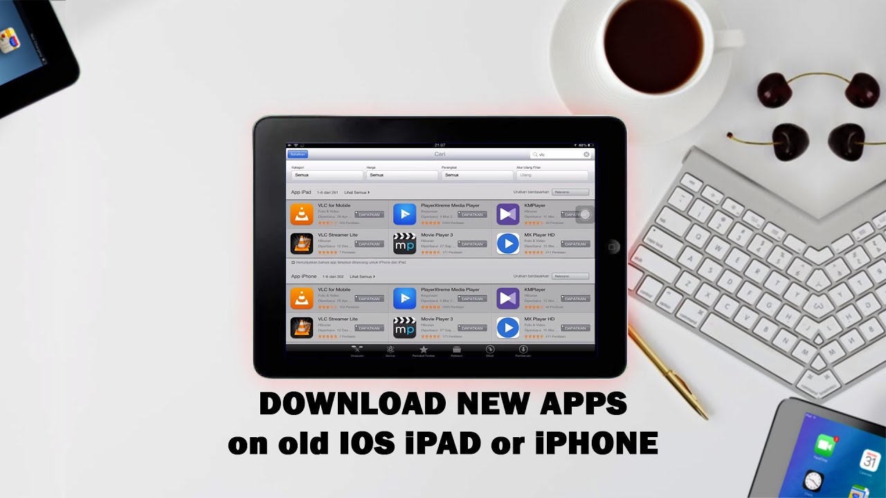 DOWNLOAD NEW APPS ON OLD IOS iPAD or iPHONE - YouTube