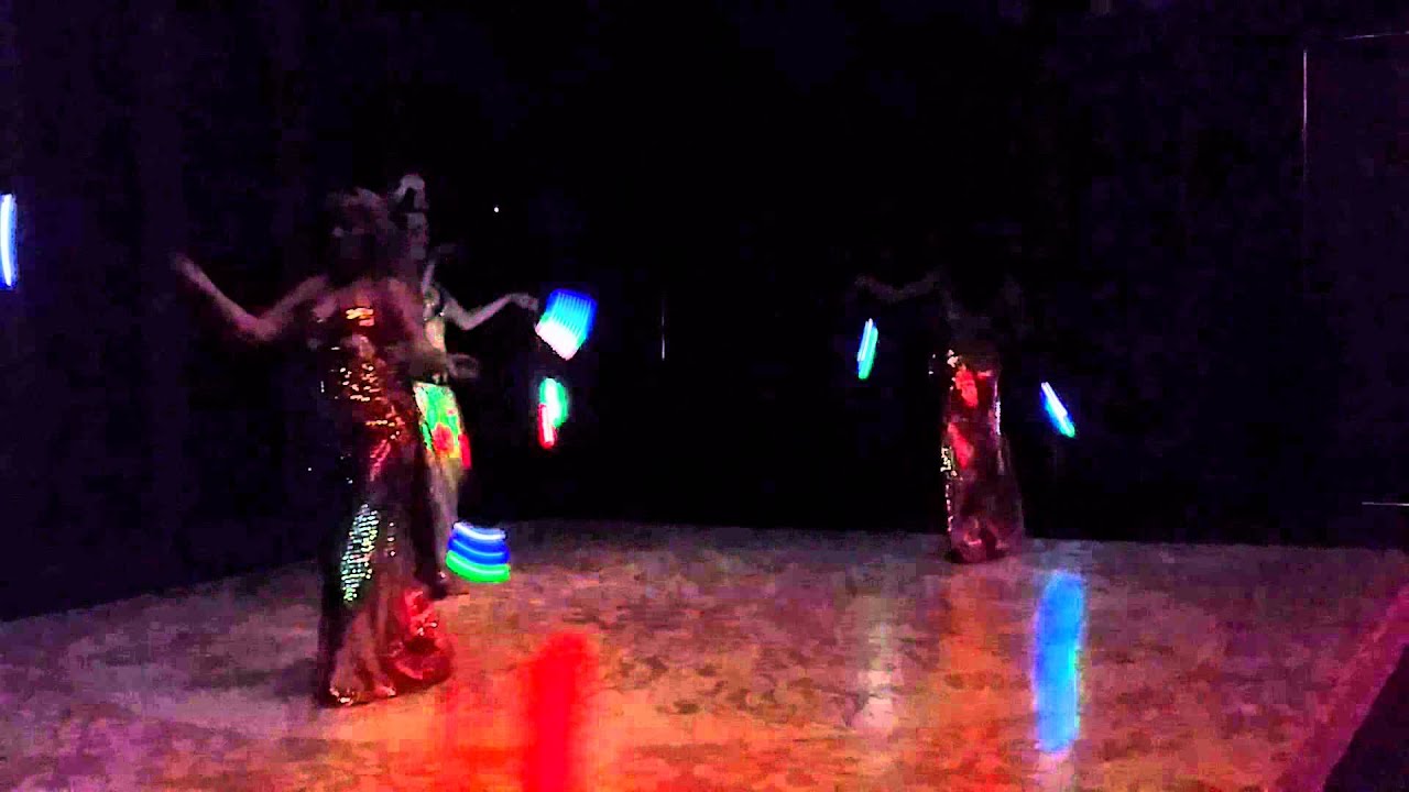 Nataly Dance India | LED Poi | Group Dance - YouTube