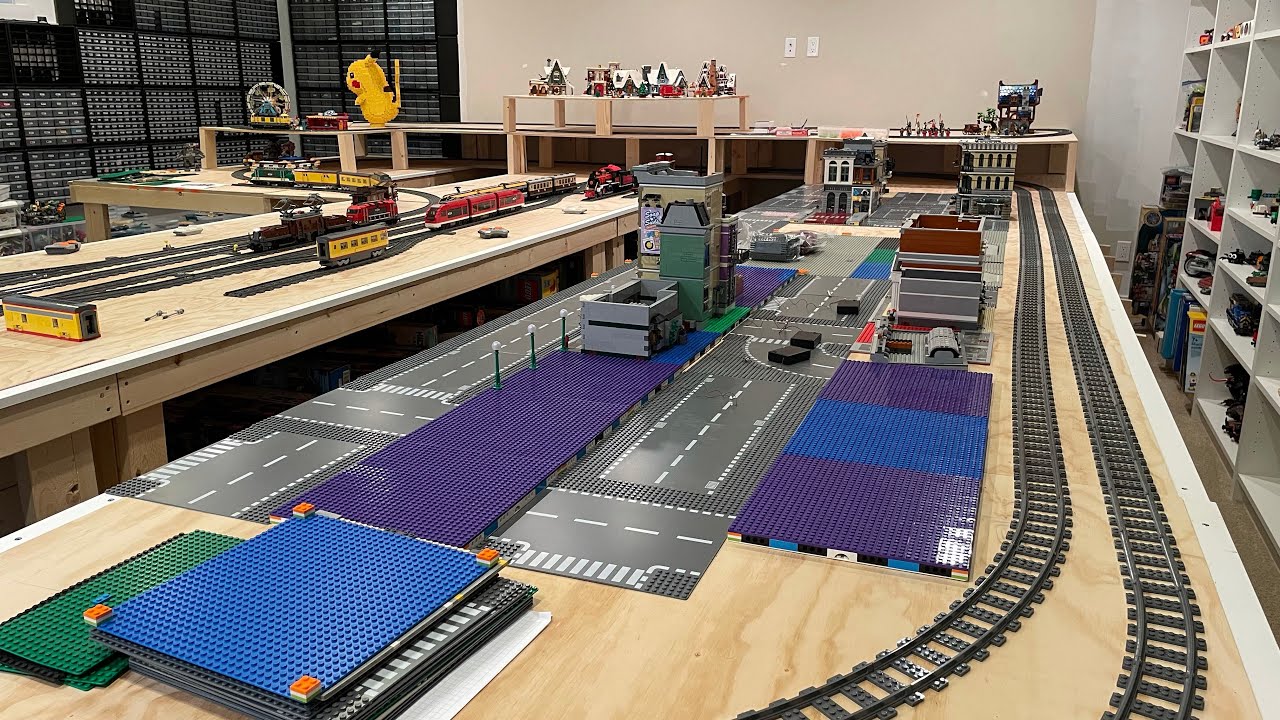 LEGO Room Update 016 - LEGO City, Winter Village, Trains, And More ...