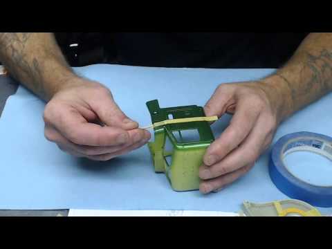 painting two tone with a spraycan (part 1) - YouTube