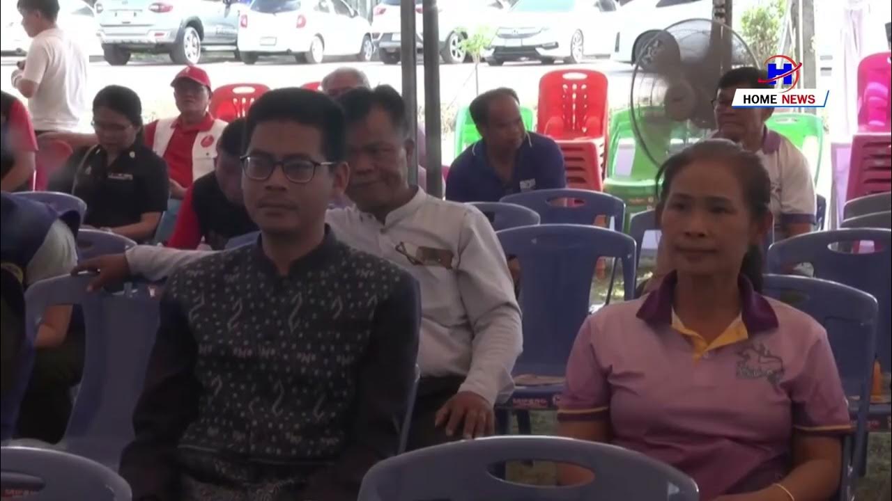 รมช คลัง ลุยอีสาน ประชาสัมพันธ์ สลาก กอช แก้วิกฤติคนไทยไร้เงินออม - YouTube