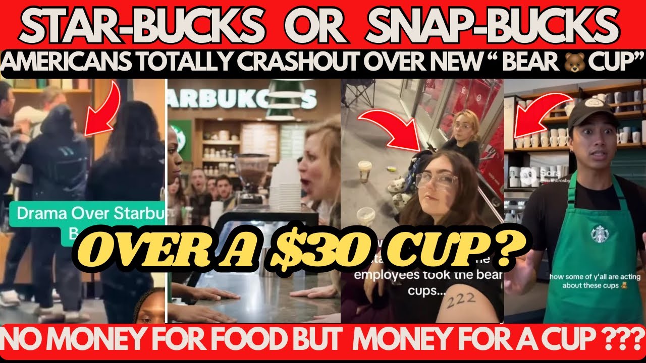 Viral $30 STARBUCKS ‘Bearista’ Cup DRAMA Gets MESSY 😳🫩 - YouTube