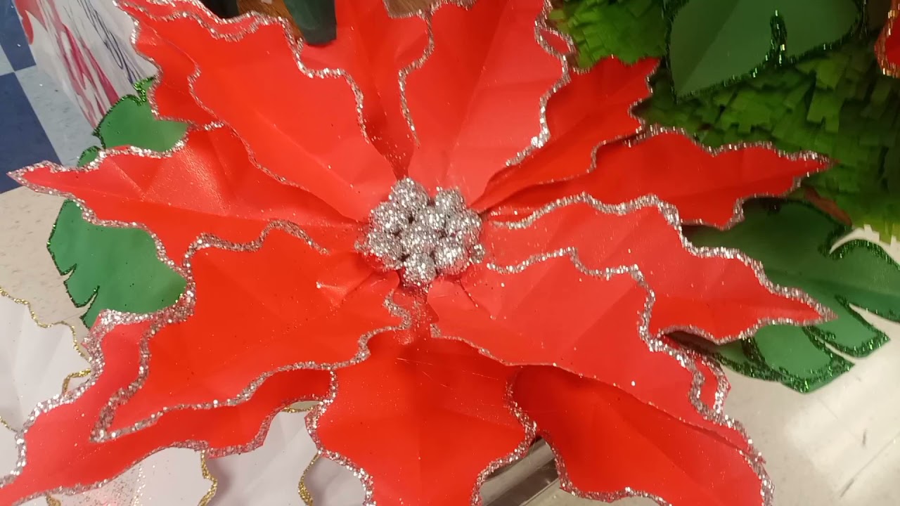 "Flor de Noche Buena" Angela Medrano Creations - YouTube