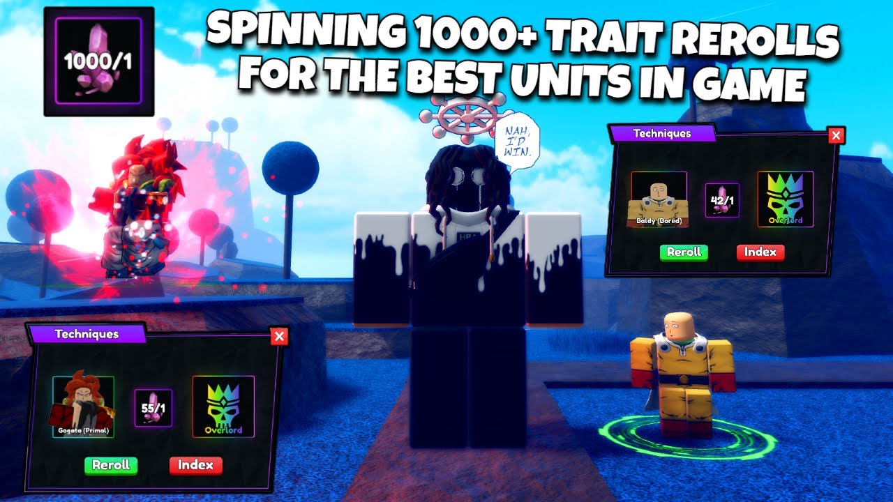 SPINNING 1000+ TRAIT REROLLS IN ANIME LAST STAND ON META UNITS - YouTube