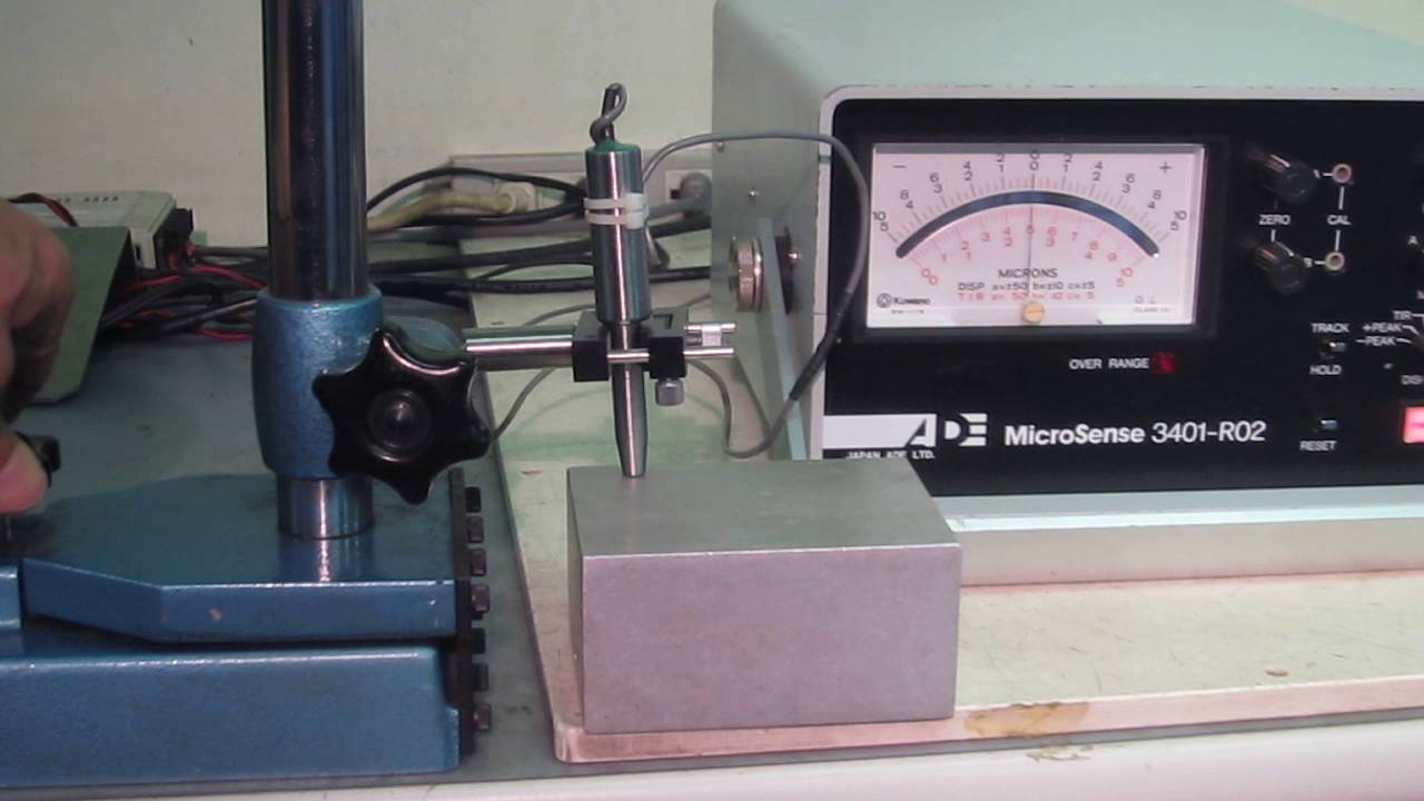 Microsense ADE 2036 probeW/ADE 2102 Capacitive Sensor Probe ...