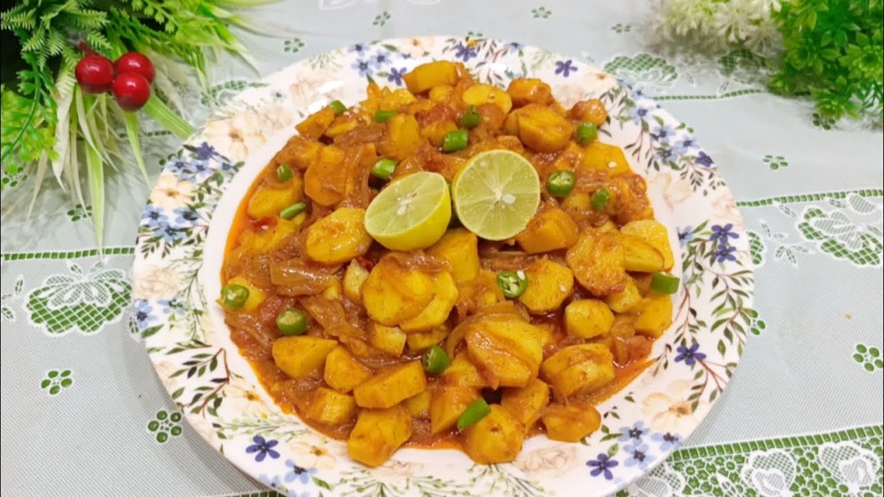 Arbi Recipe || Arbi Ka Salan By Haleema's Kitchen ♥️ - YouTube